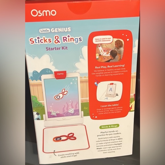 Toys | Little Genius Osmo Sticks And Rings Starter Kit Ipad Game | Poshmark